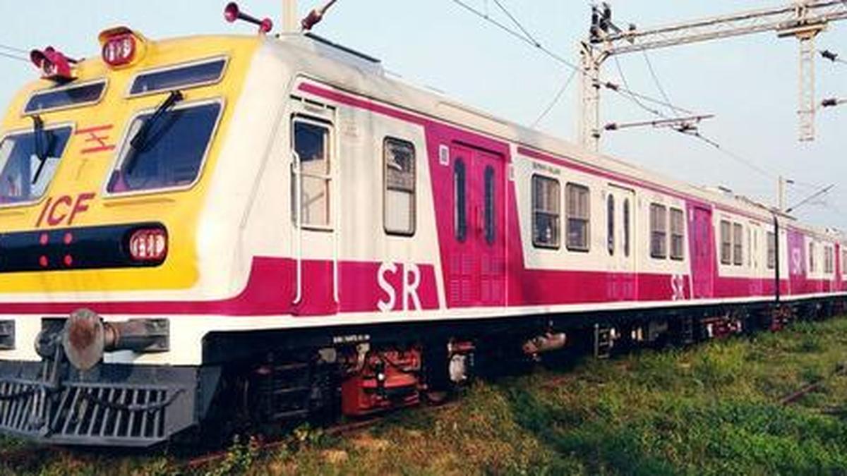 Cheers for a new three-phase EMU train - The Hindu