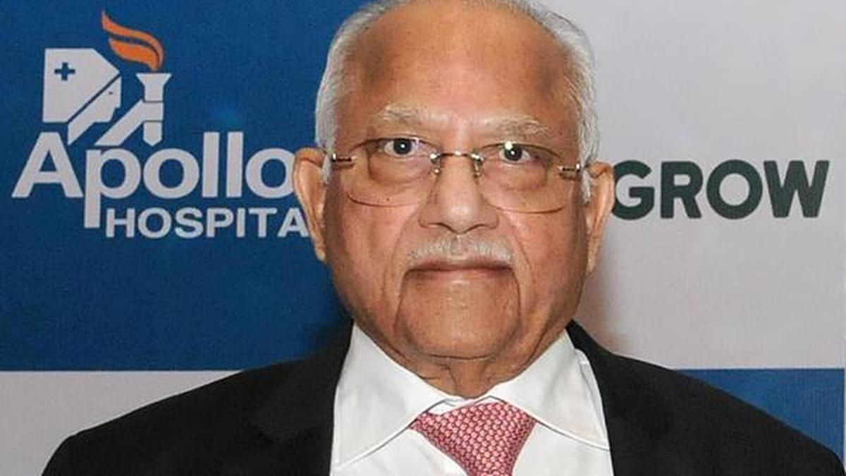 Apollo Hospitals chairman Prathap Reddy hospitalised - The Hindu