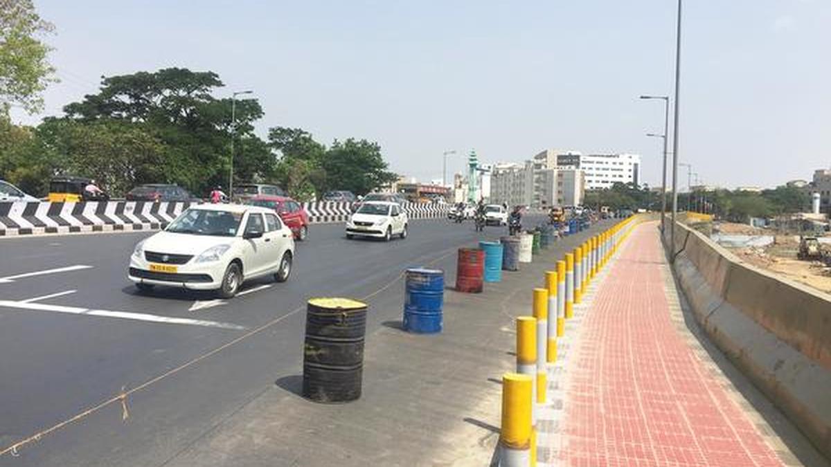 Manapakkam bridge ready for use - The Hindu