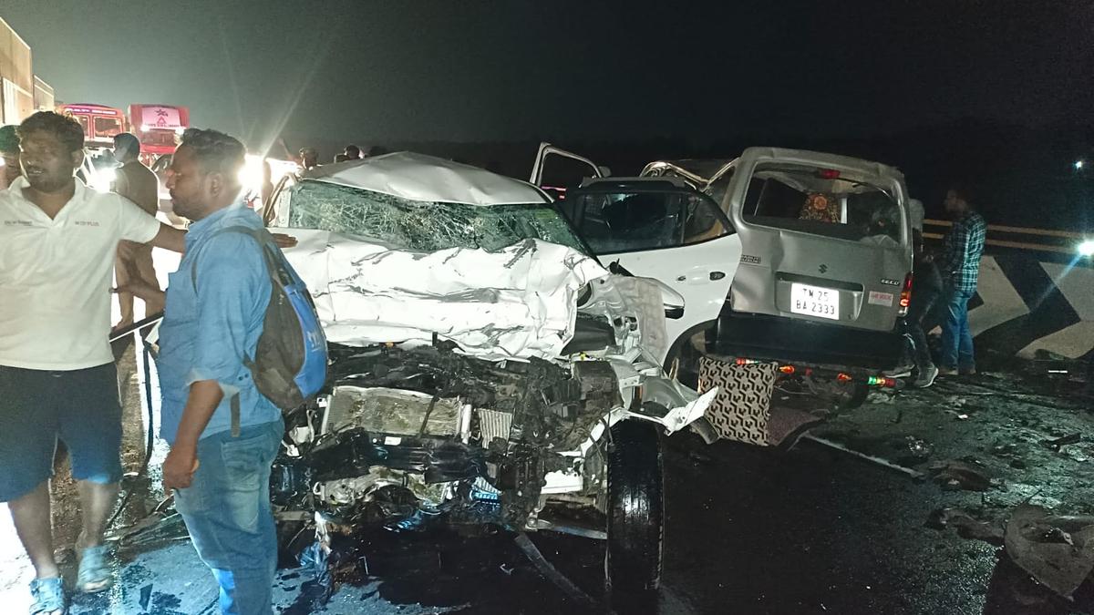 Three persons including mother and son die in road accident near Ambur ...