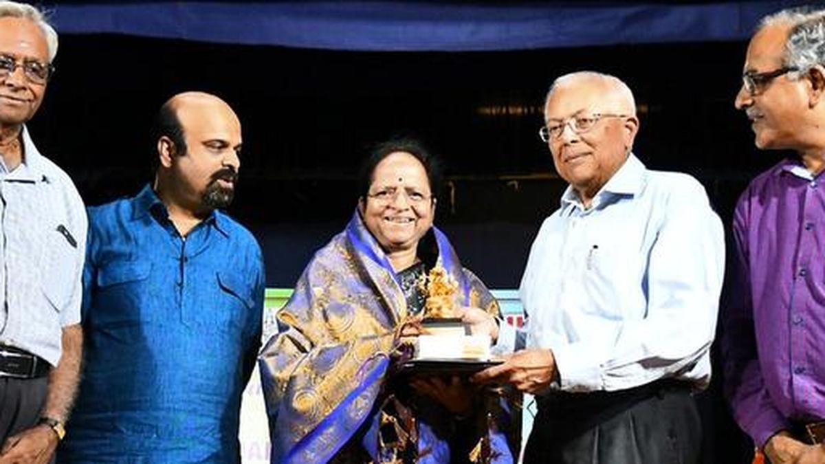 Sneha founder honoured - The Hindu