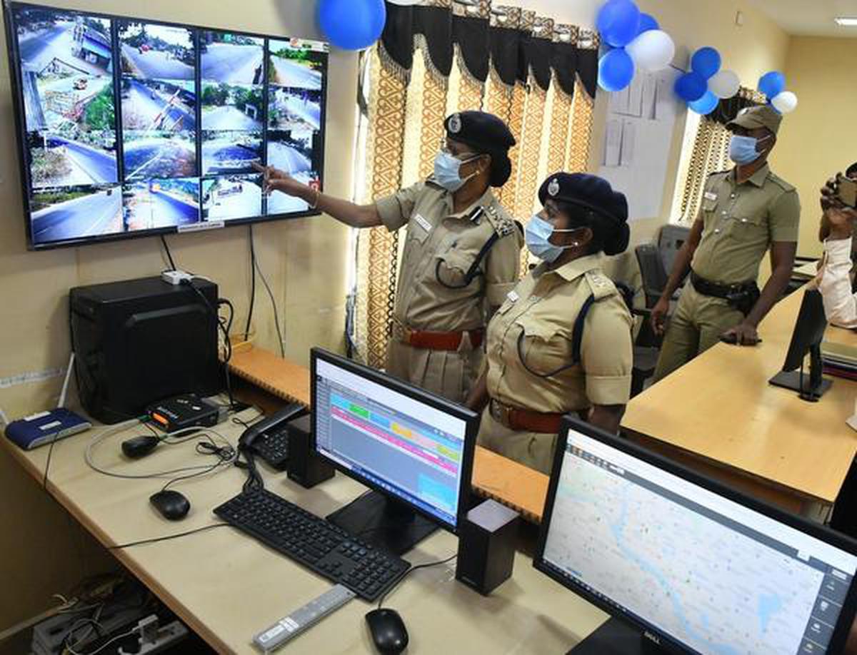 Integrated police control room opened in Ranipet to monitor border ...