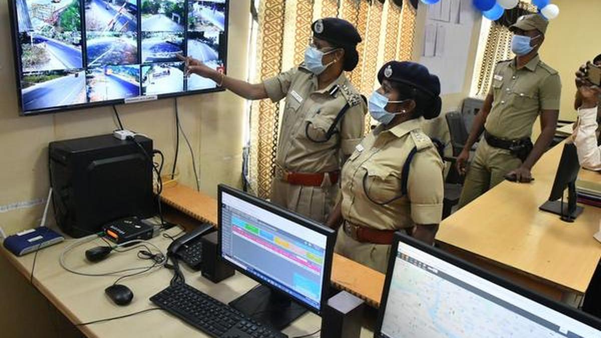 Integrated police control room opened in Ranipet to monitor border ...