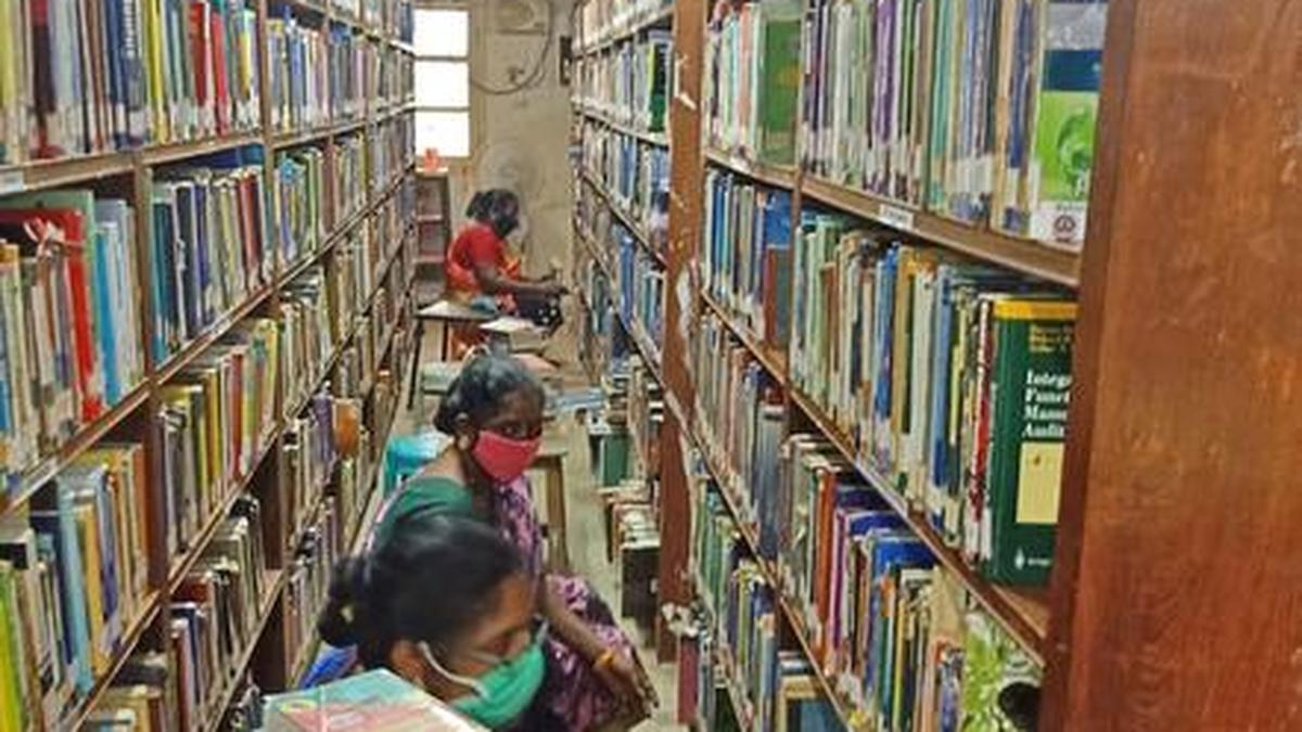 Librarians handle books with care - The Hindu