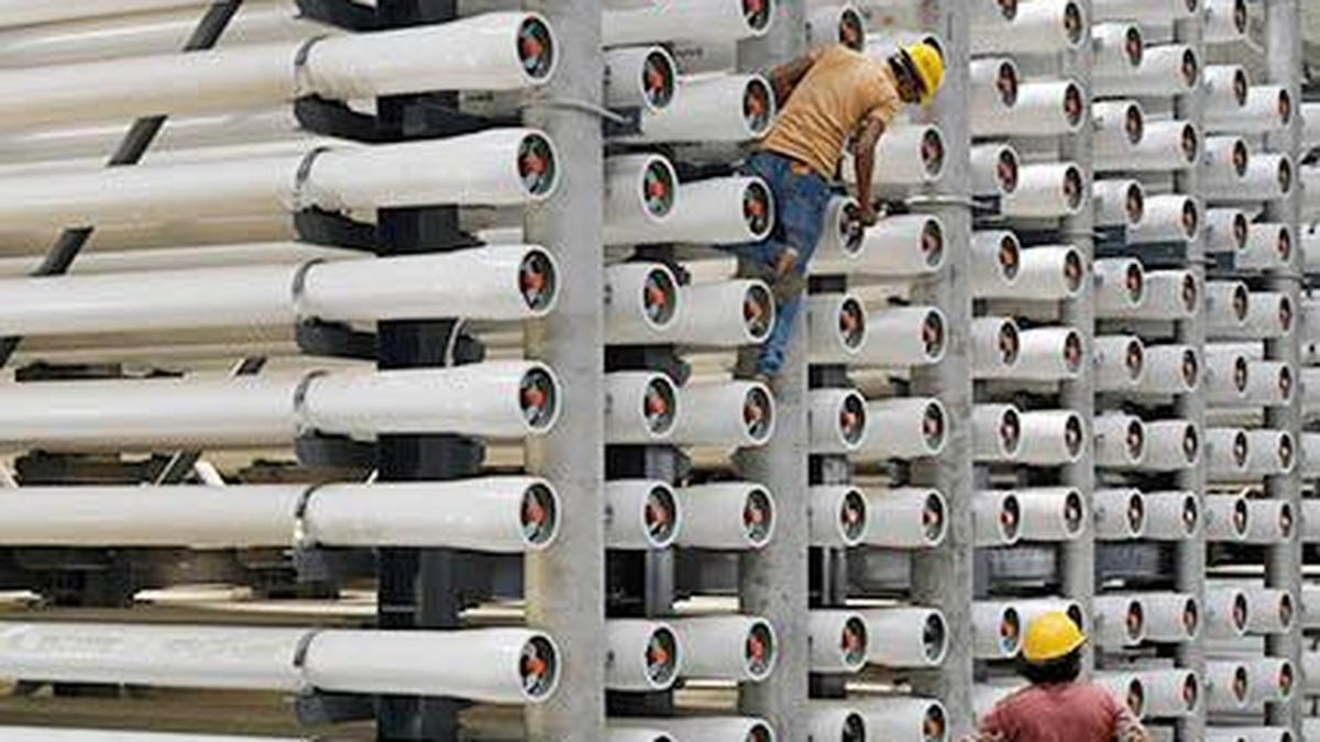 45-mld tertiary treatment plant to be ready next week - The Hindu