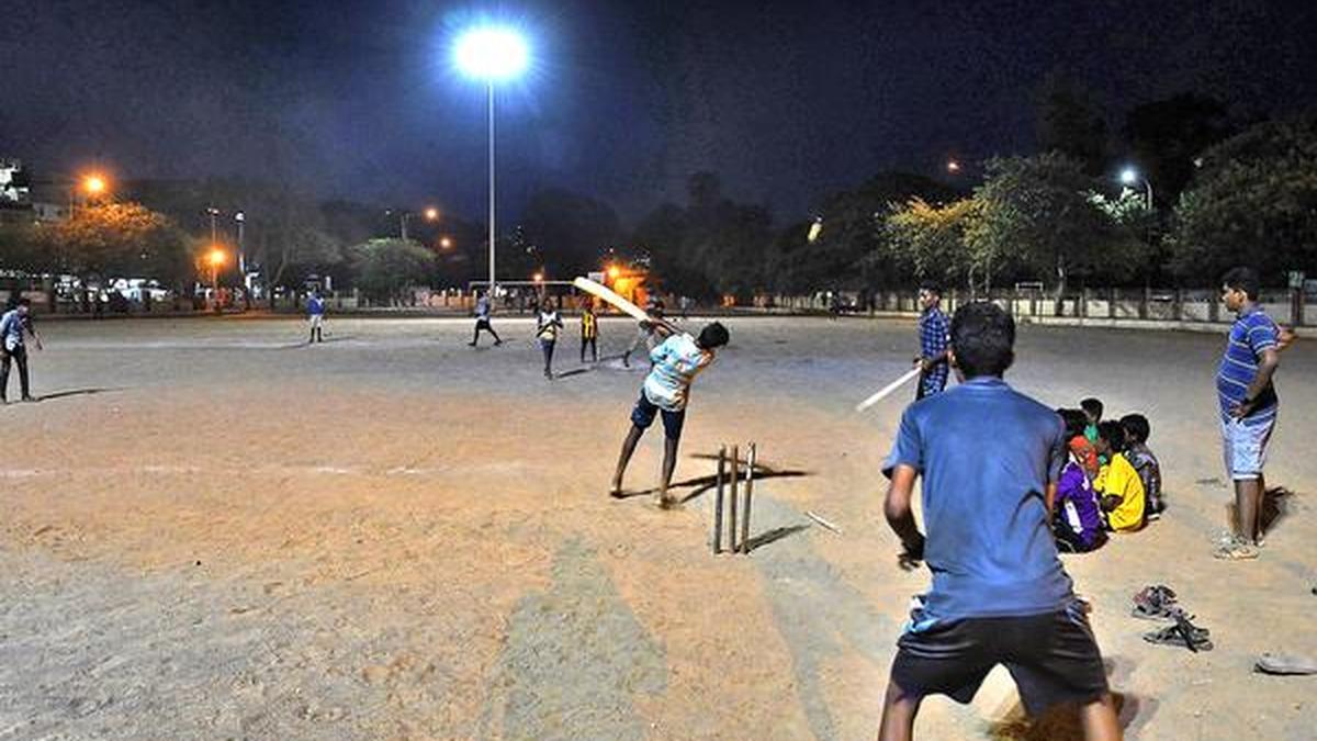 Extended play hours at R.A. Puram Corporation playground - The Hindu