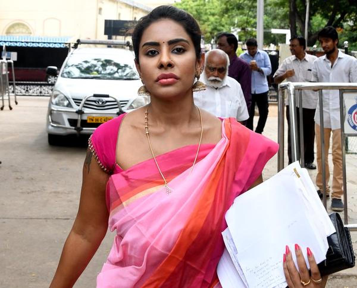 Actor Sri Reddy complains of abuse and harassment - The Hindu