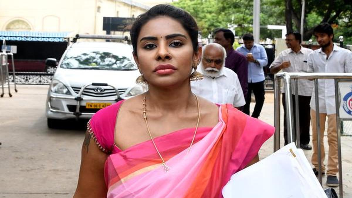 Actor Sri Reddy complains of abuse and harassment - The Hindu