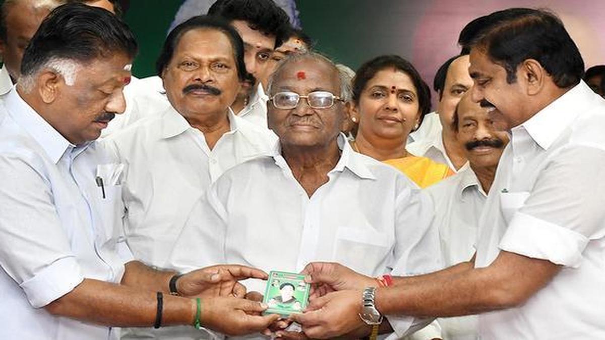 AIADMK strength drops by 40 lakh - The Hindu