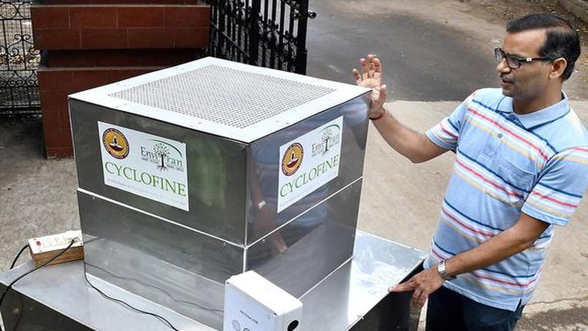 An ambient air purifier for the outdoors - The Hindu