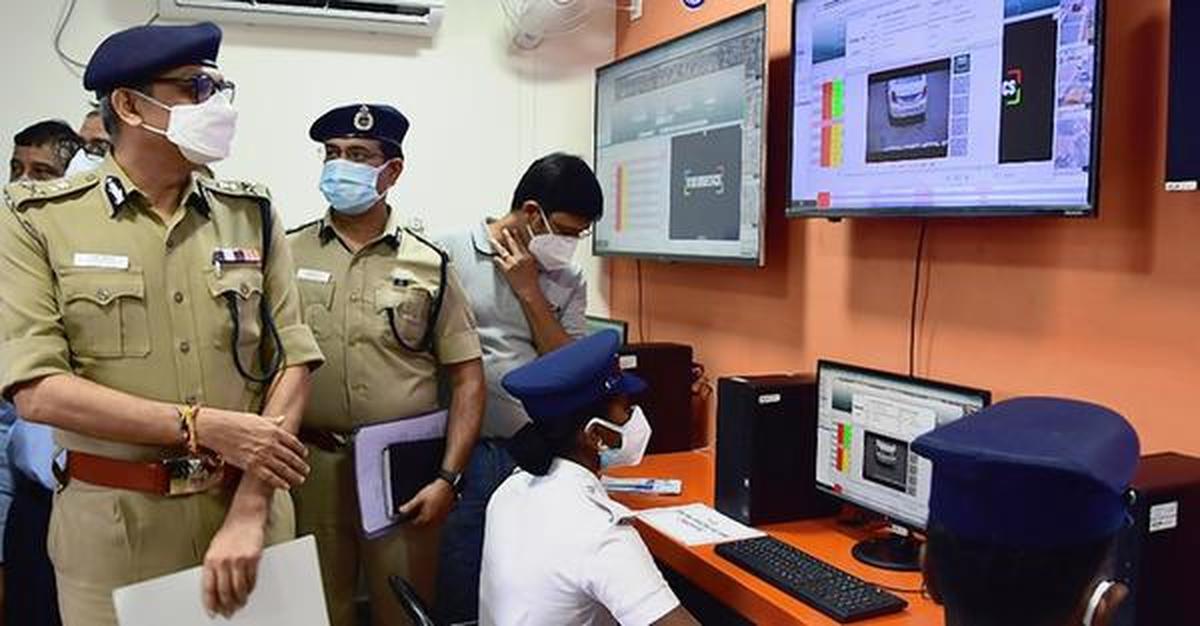 System set up to send automatic e-challans for traffic violations in ...