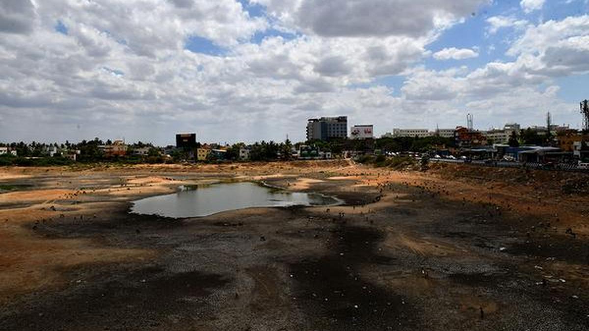 After two-year gap, work on desilting Porur lake to resume - The Hindu