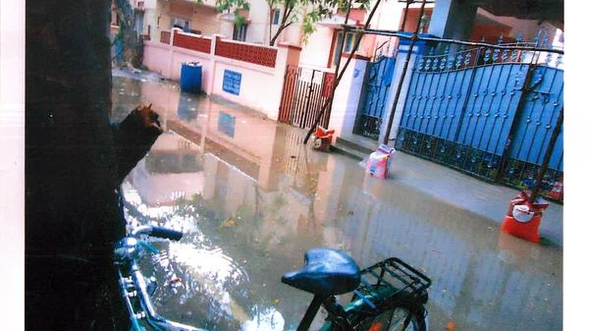 Residents seek restoration of RWH well on road in Guindy - The Hindu