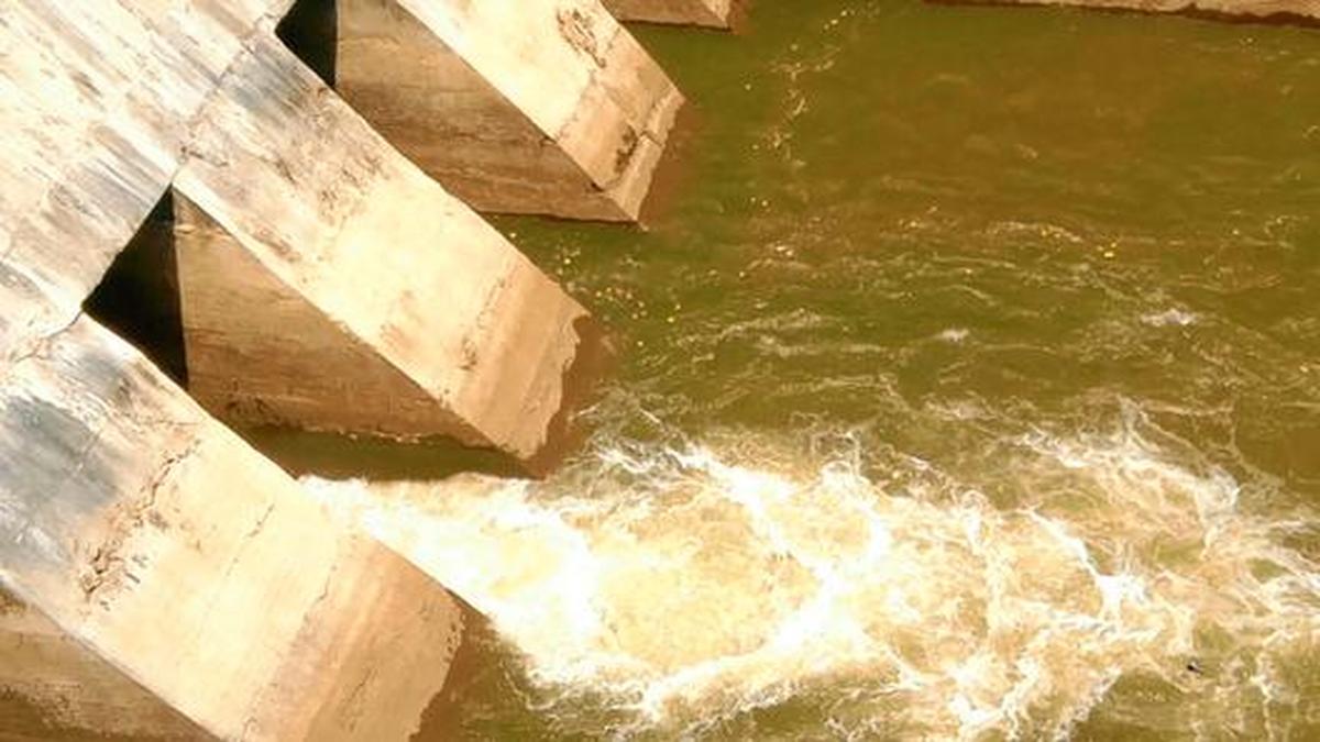 Krishna water on its way to the city from Kandaleru - The Hindu