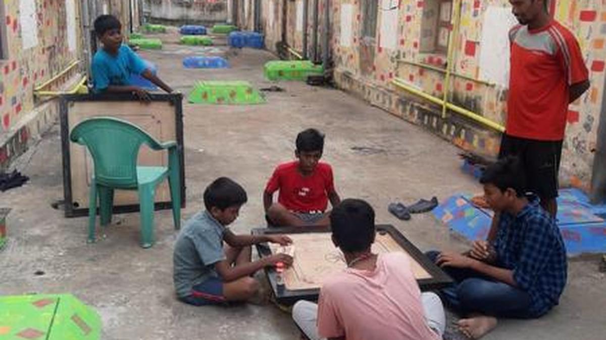 From a slushy pathway to a play area - The Hindu