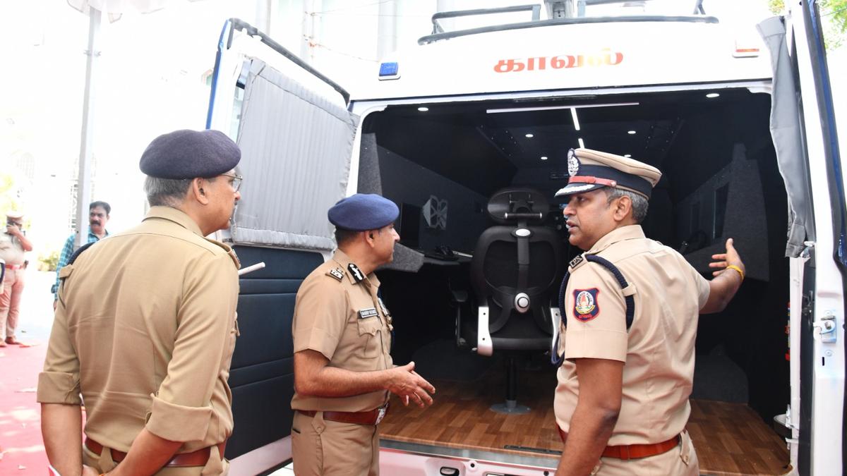 Mobile Command and Control Centre vehicles launched in Chennai City ...