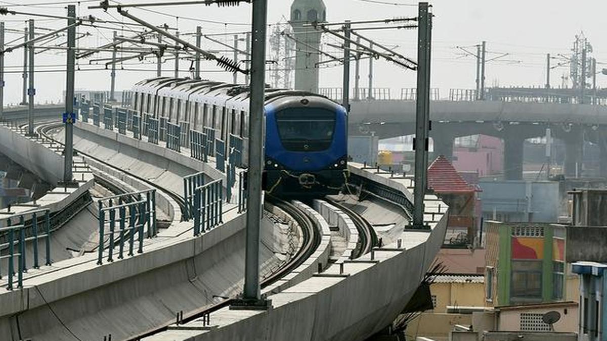 CMRL may decide to build ballast tracks at Poonamallee depot - The Hindu