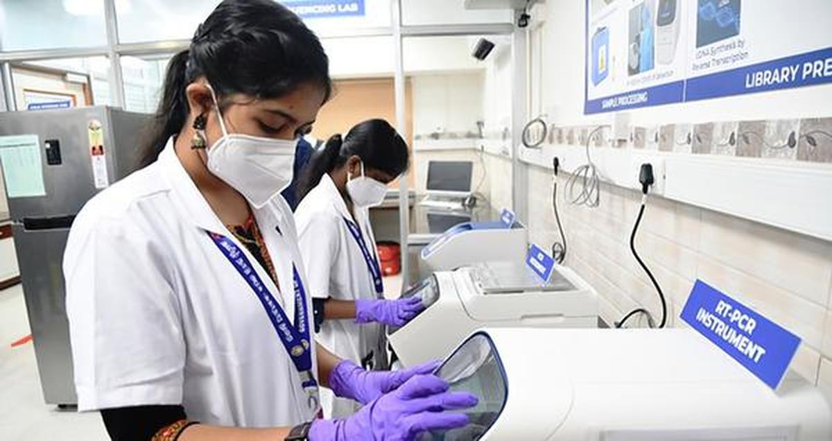 CM opens genome sequencing unit - The Hindu