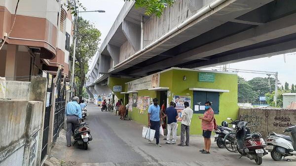 Mambalam residents seek relocation of PDS outlets - The Hindu