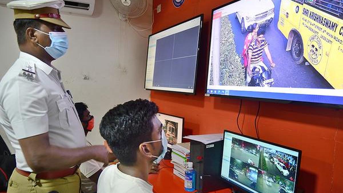 Police fine violators using surveillance cameras - The Hindu