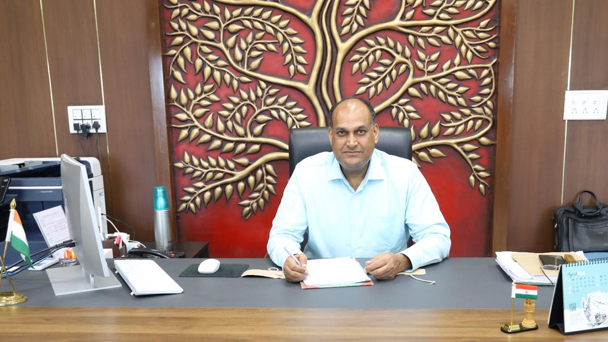 Srinivas R. Reddy assumes charge as Head of Forest Force - The Hindu