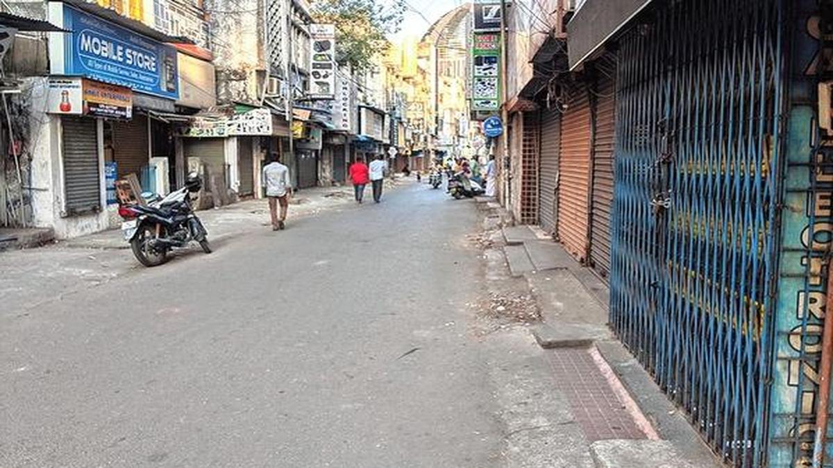 Ritchie Street traders seek permission to open shops - The Hindu