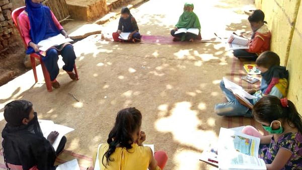 Children form study groups in Madhya Pradesh's Panna as schools remain ...