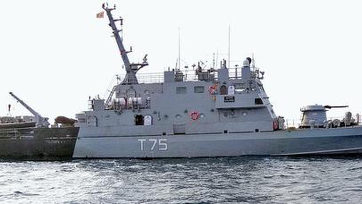 INS Kalpeni to call at Beypore port - The Hindu