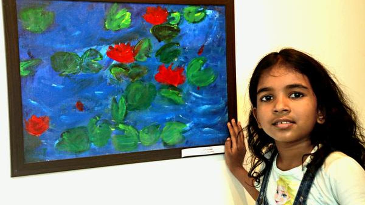 The colourful world of Nila the painter - The Hindu