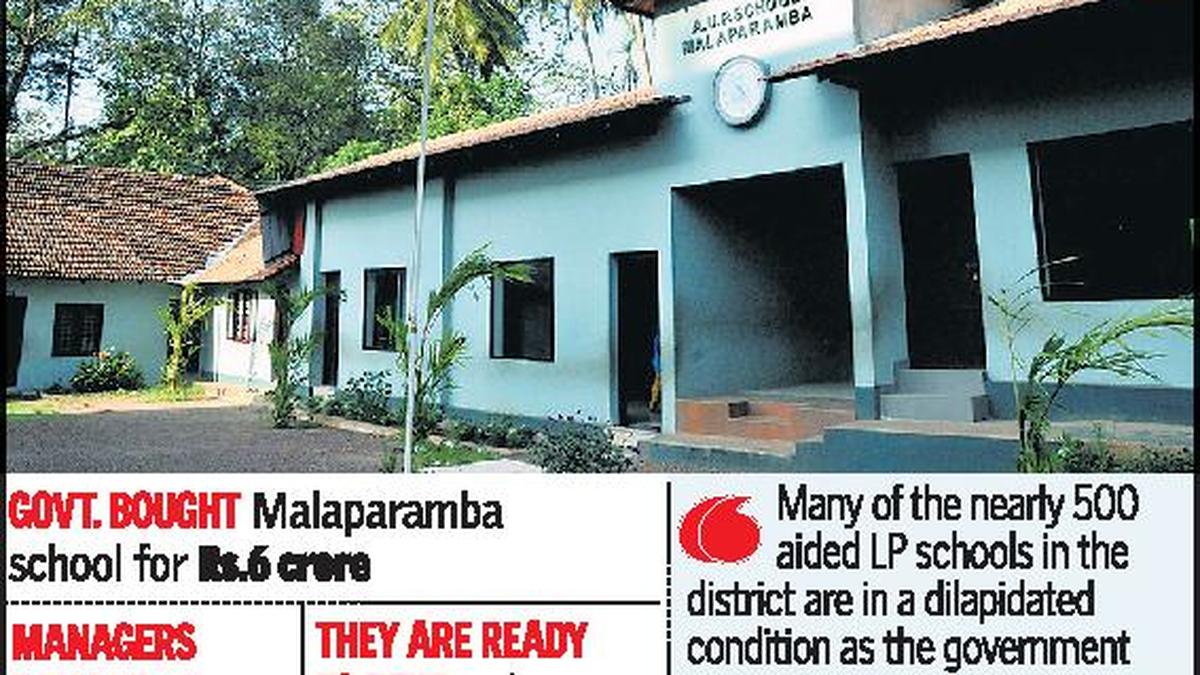 ‘Malaparamba-like’ exit plan sought for aided LP schools - The Hindu