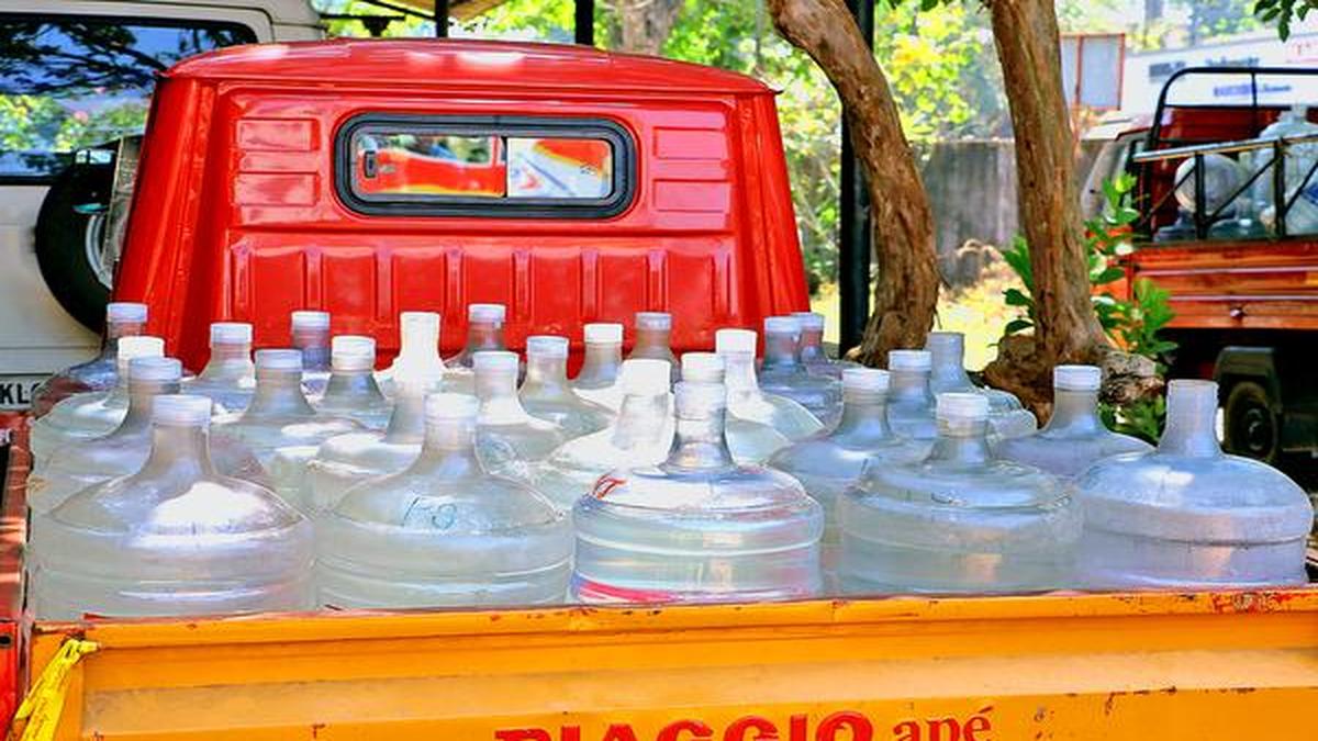 Drinking water bottles to come under the scanner - The Hindu