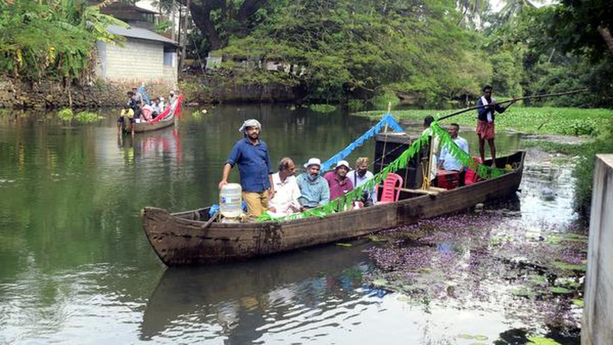‘Jala Yatra’ assesses tourism possibilities of Mampuzha in Kozhikode - The Hindu