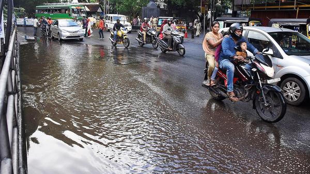Corporation forms squads to combat waterlogging - The Hindu