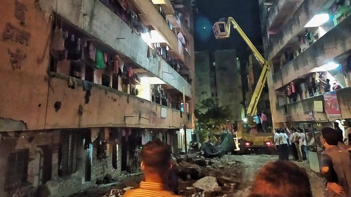 Four-year-old girl dies as portion of building collapses in Virar - The ...