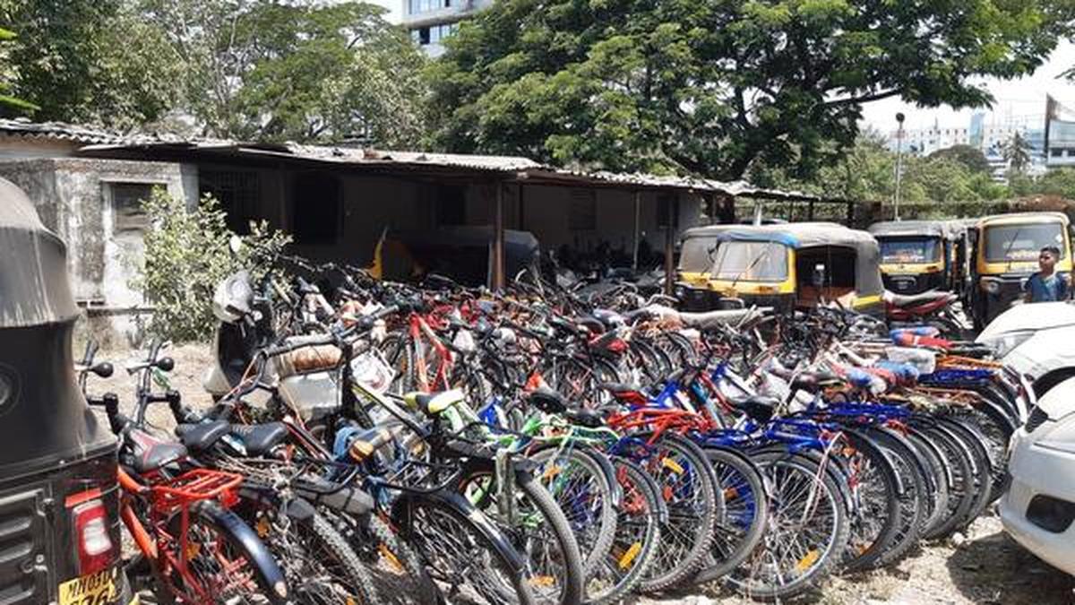57 booked for trying to cycle to U.P., Bihar - The Hindu