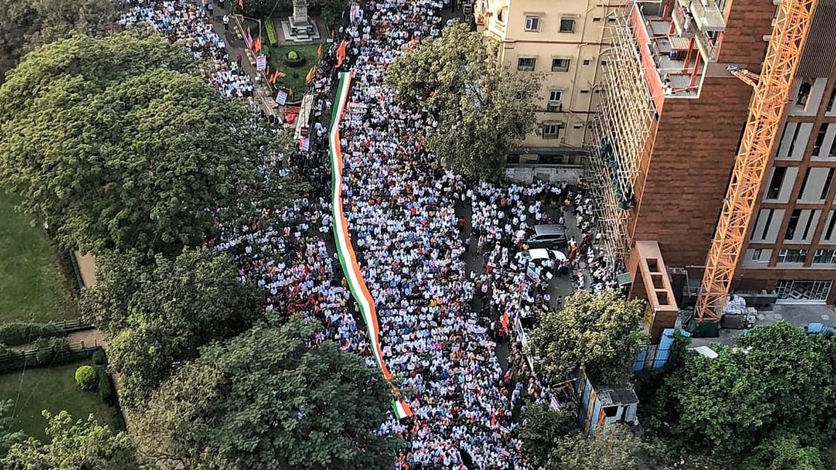 Pro-CAA rally at Mumbai’s Kranti Maidan draws crowds - The Hindu