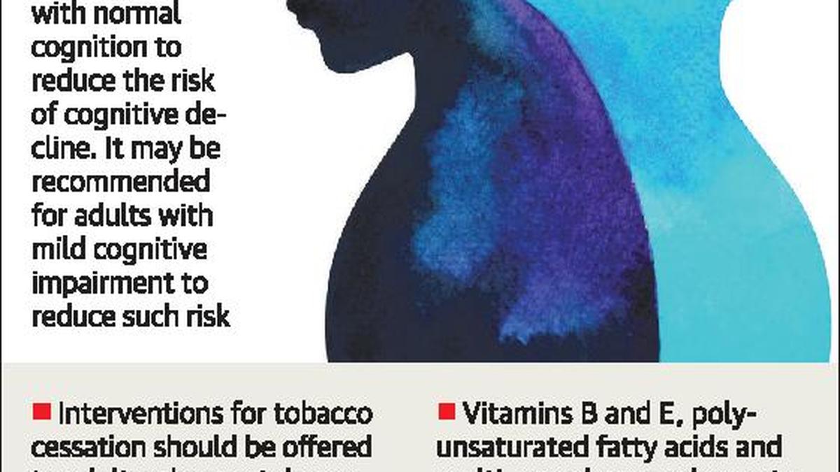 WHO guidelines to reduce risk of cognitive decline, dementia - The Hindu