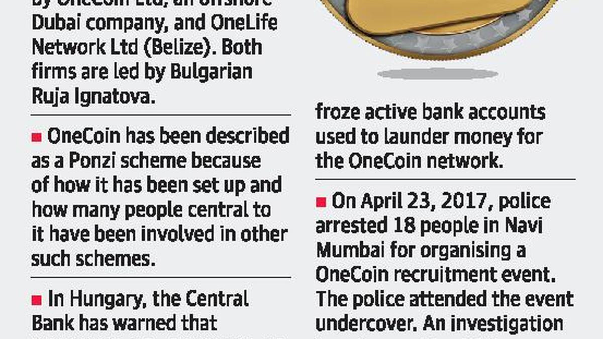 2 more held in OneCoin scam - The Hindu