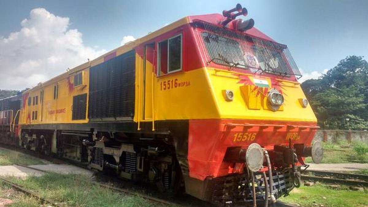 Tejas Express gets exclusive locomotive - The Hindu