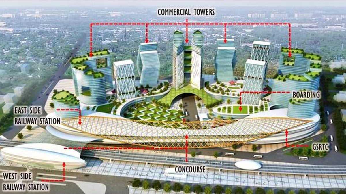 Surat station to turn into multimodal transport hub - The Hindu