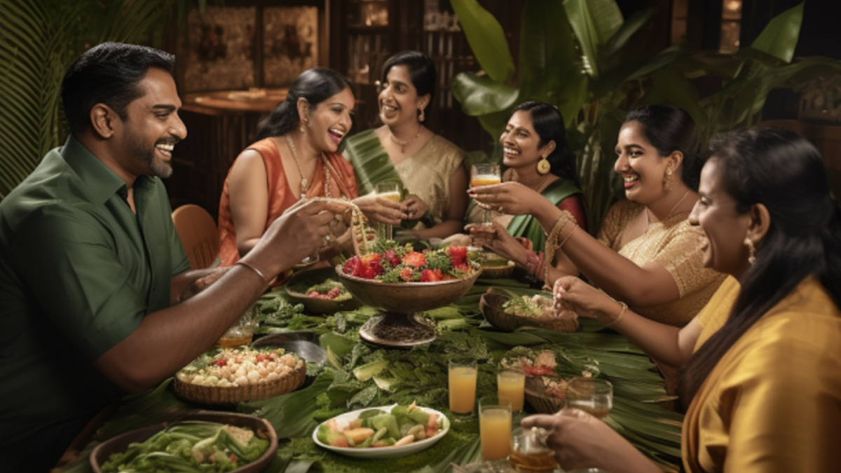 AI meets Raja Ravi Verma’s Onam feast at The Bombay Canteen, Mumbai ...