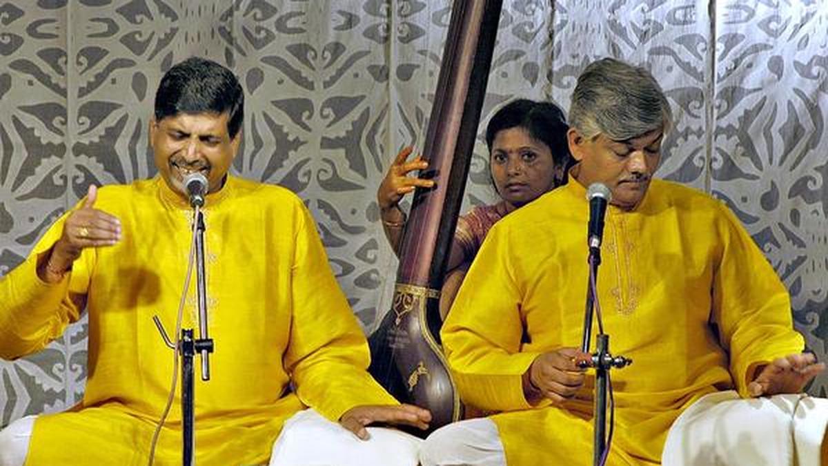 Gundecha brothers hold a masterclass in Dhrupad - The Hindu