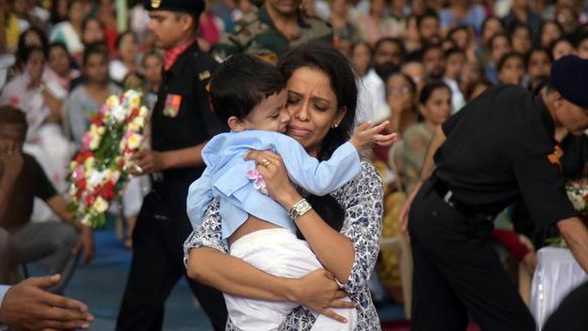 Thousands bid tearful adieu to Major Kaustubh Rane - The Hindu