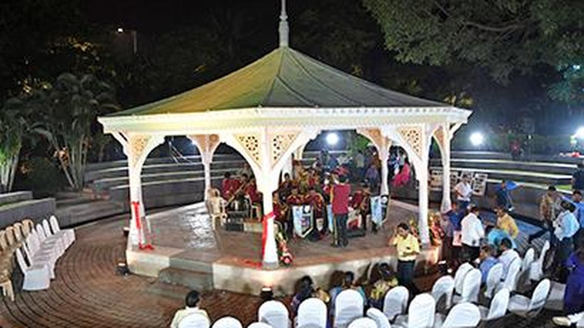 Restored Cooperage bandstand thrown open - The Hindu