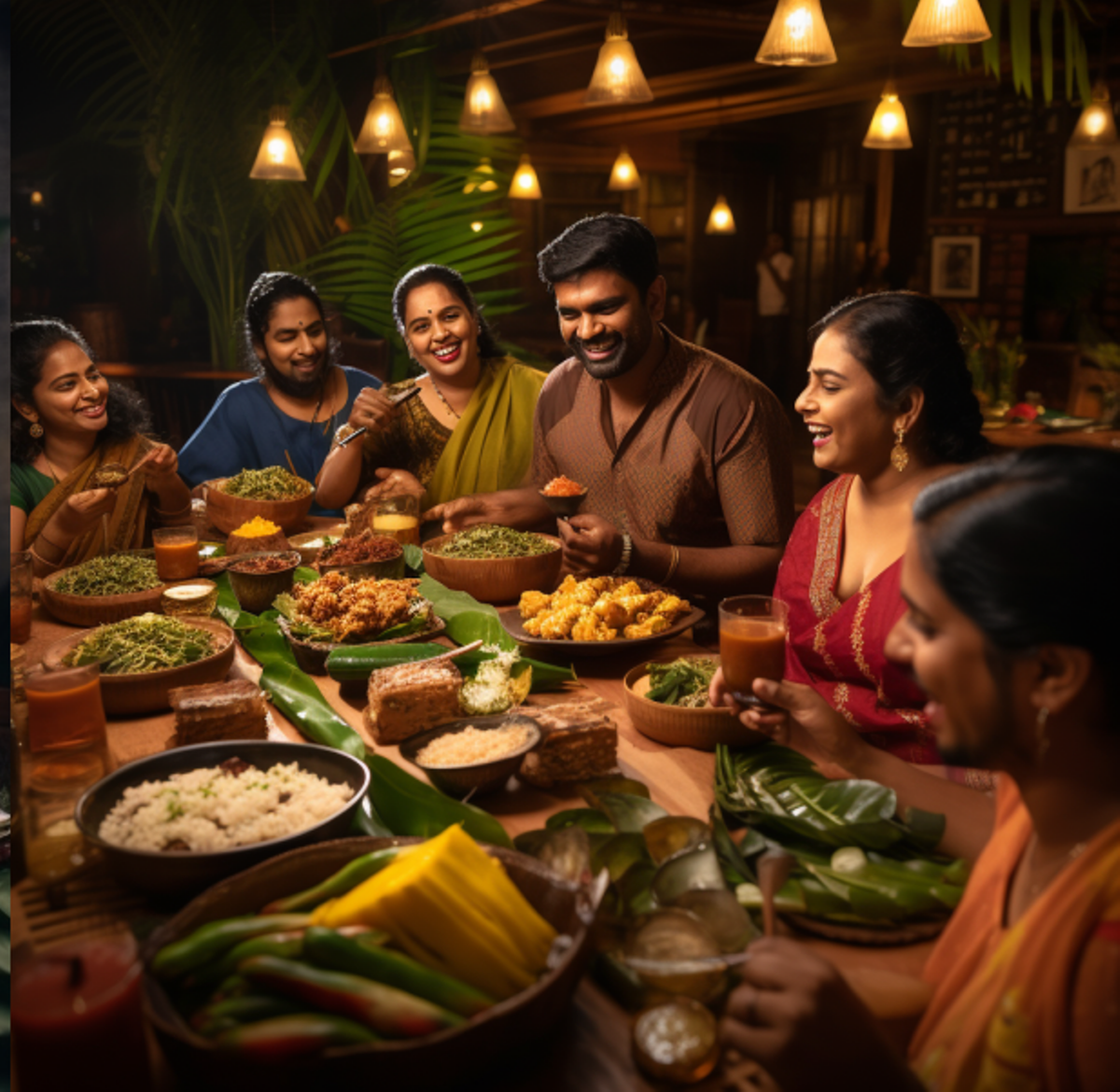 AI meets Raja Ravi Verma’s Onam feast at The Bombay Canteen, Mumbai ...