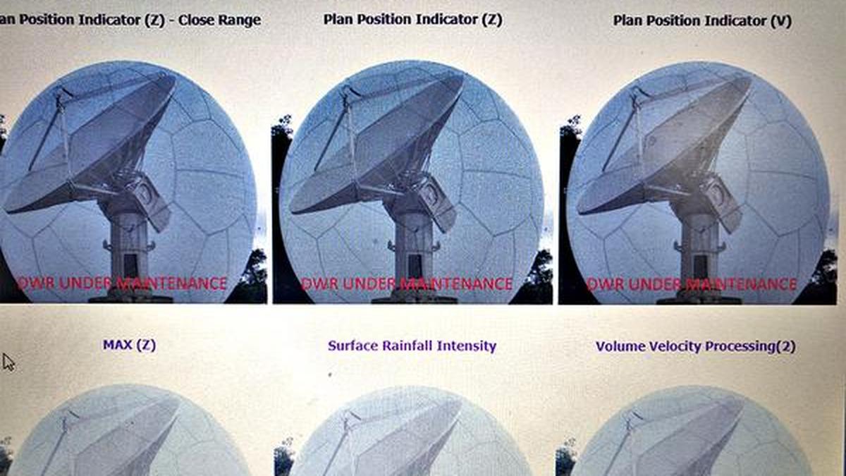 IMD’s only Doppler radar in city breaks down; repairs under way - The Hindu