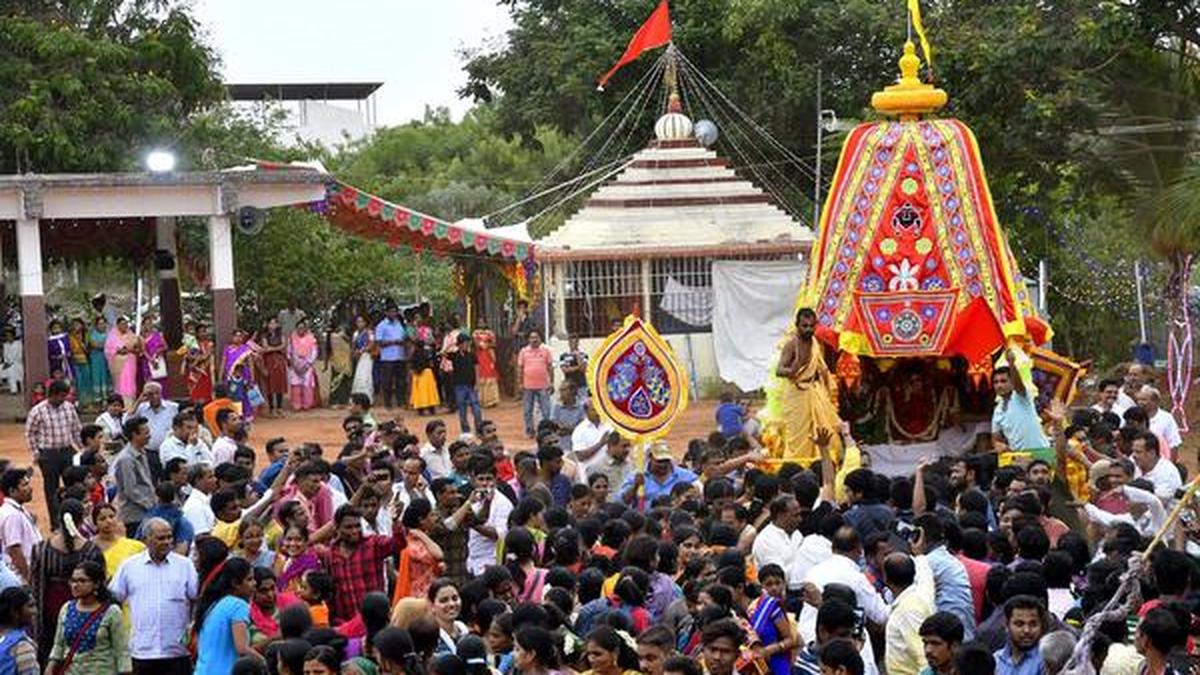 Recreating the Rath Yatra - The Hindu