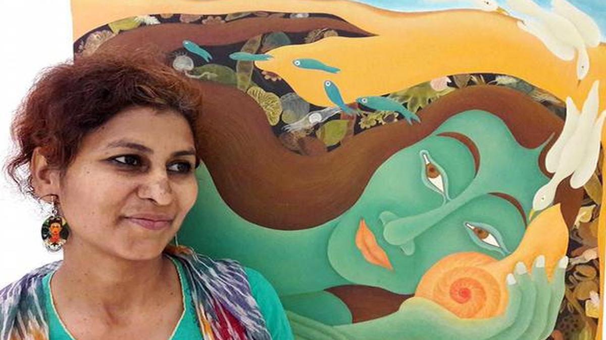 Looking deeper into the mundane amidst colours and lines - The Hindu