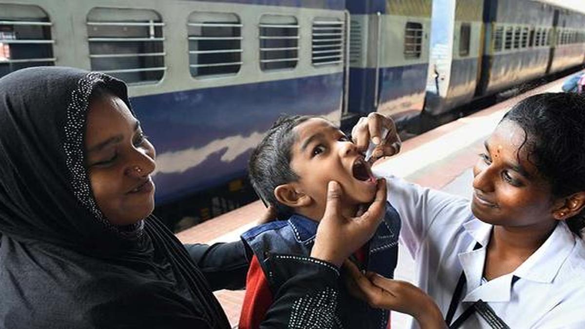 Pulse polio drive concludes - The Hindu