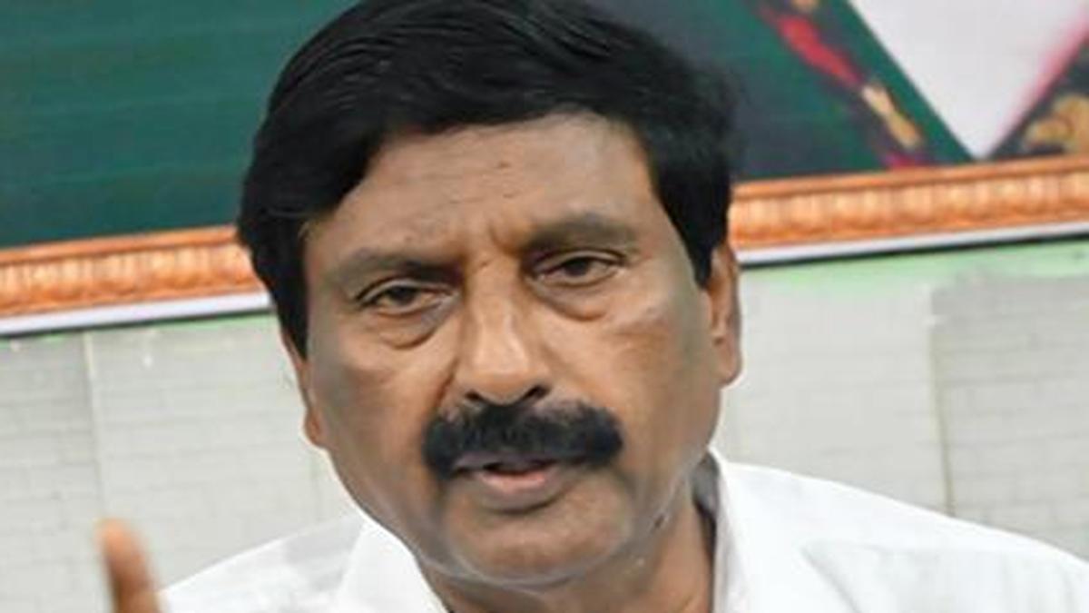 DMK known for doublespeak on all major issues: Anbalagan - The Hindu